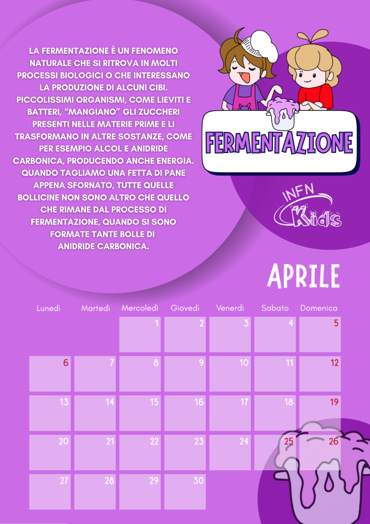 Il nostro calendario 2026! – INFN Kids